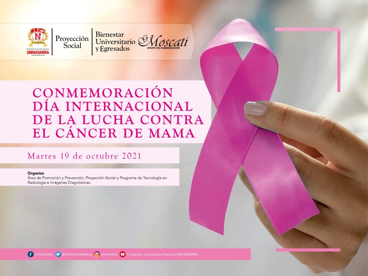Conmemoración Día Internacional de la lucha contra el Cáncer de Mama ...